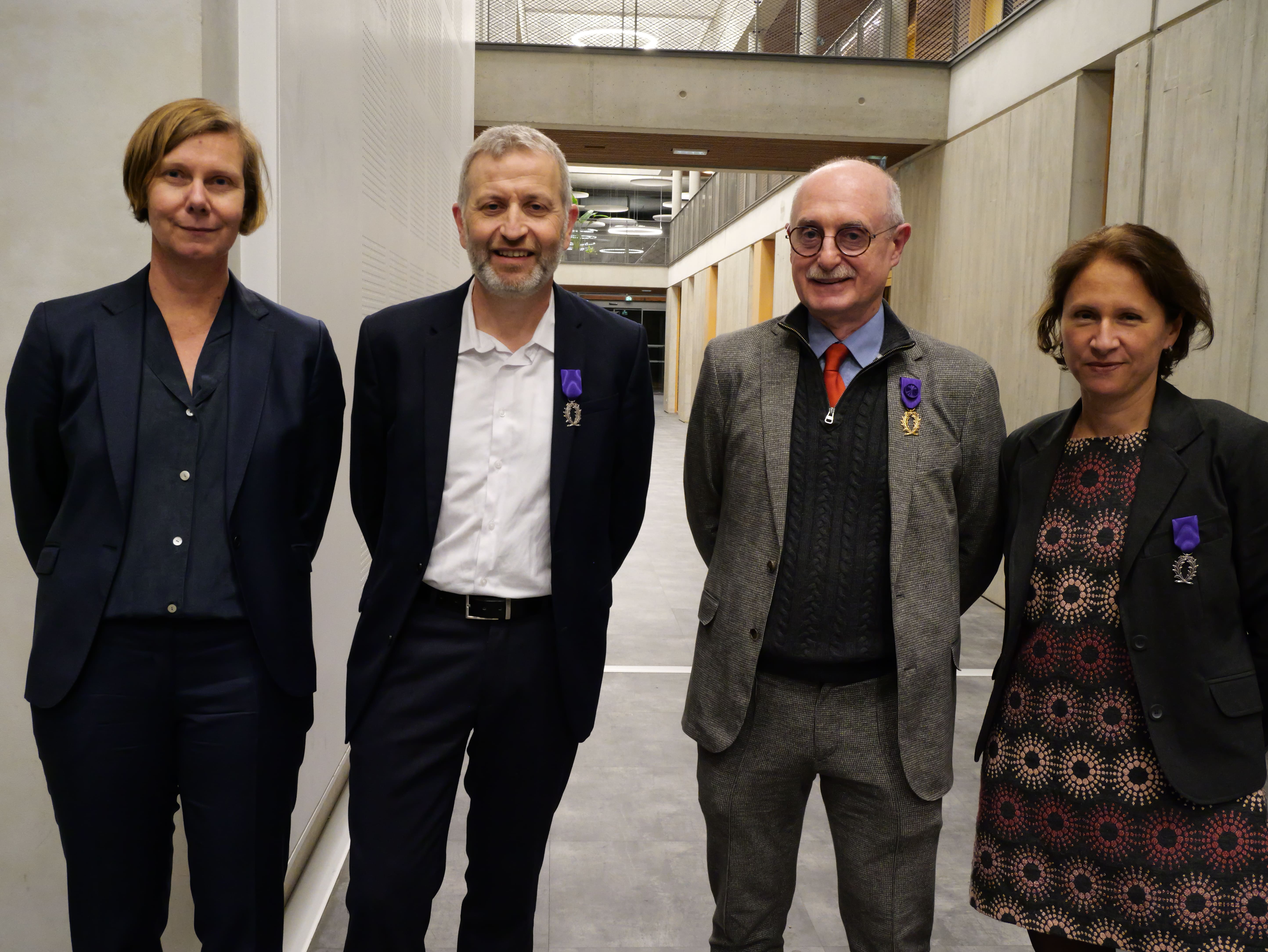 Un nouvel Officier et deux nouveaux Chevaliers de l’Ordre des Palmes ...
